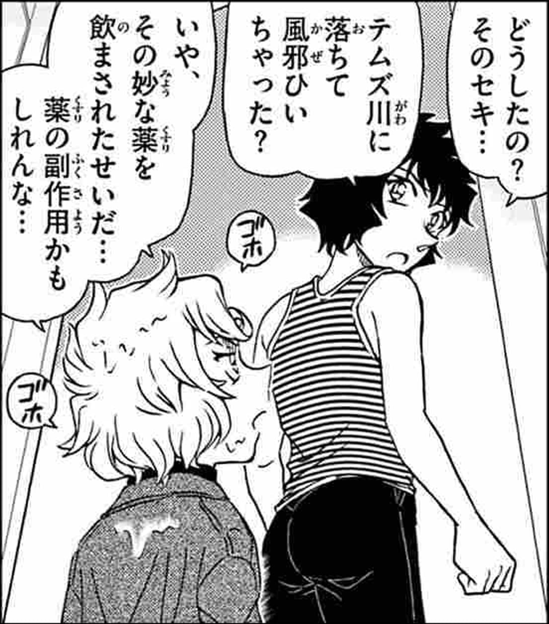 【File.1126「不審な来客」】ベビーカー婆さん & 顔黒赤ちゃん の観察【106巻】 | 帝丹図書館